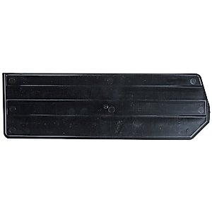 Quantum DUS234 Plastic Divider for QUS234, 14-Inch by 4-Inch, Black, Case of 6