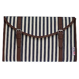 Navitech Canvas Fabric Style Laptop Sleeve Bag Case Cover Compatible with The Samsung Series 5 NP530U3C, Samsung Series 9 NP900X3D 13.3"
