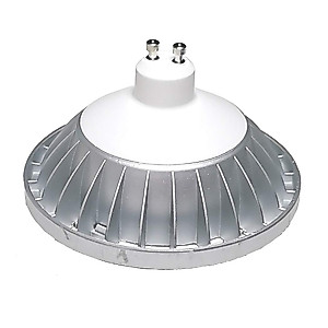 QLEE Dimmable GU10 Base AR111 15W 30°Beam Angle SMD LED Bulb 3000k Warm Light AC120V Spotlights Down Track Light 1500Lm