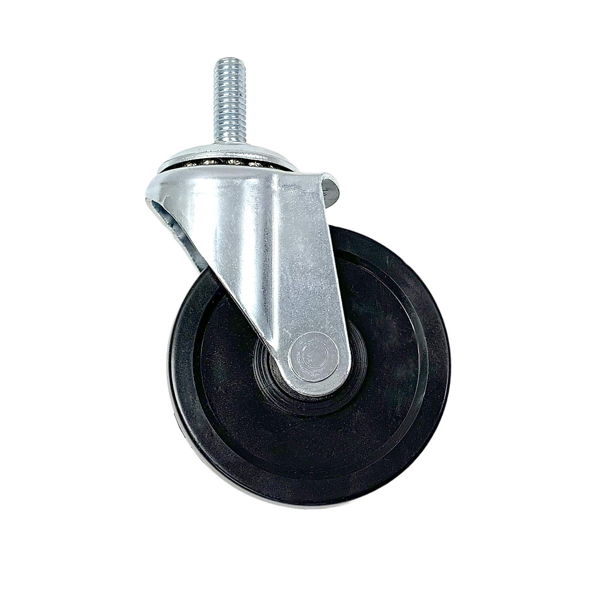 Design Ideas MeshWorks Locking Caster Wheels - Set of 4 Industrial Strength Wheels for Metal Shelving Units, Compatible with The MeshWorks 5-Tier Unit, Narrow Unit, Entryway Bench, and Utility Unit.