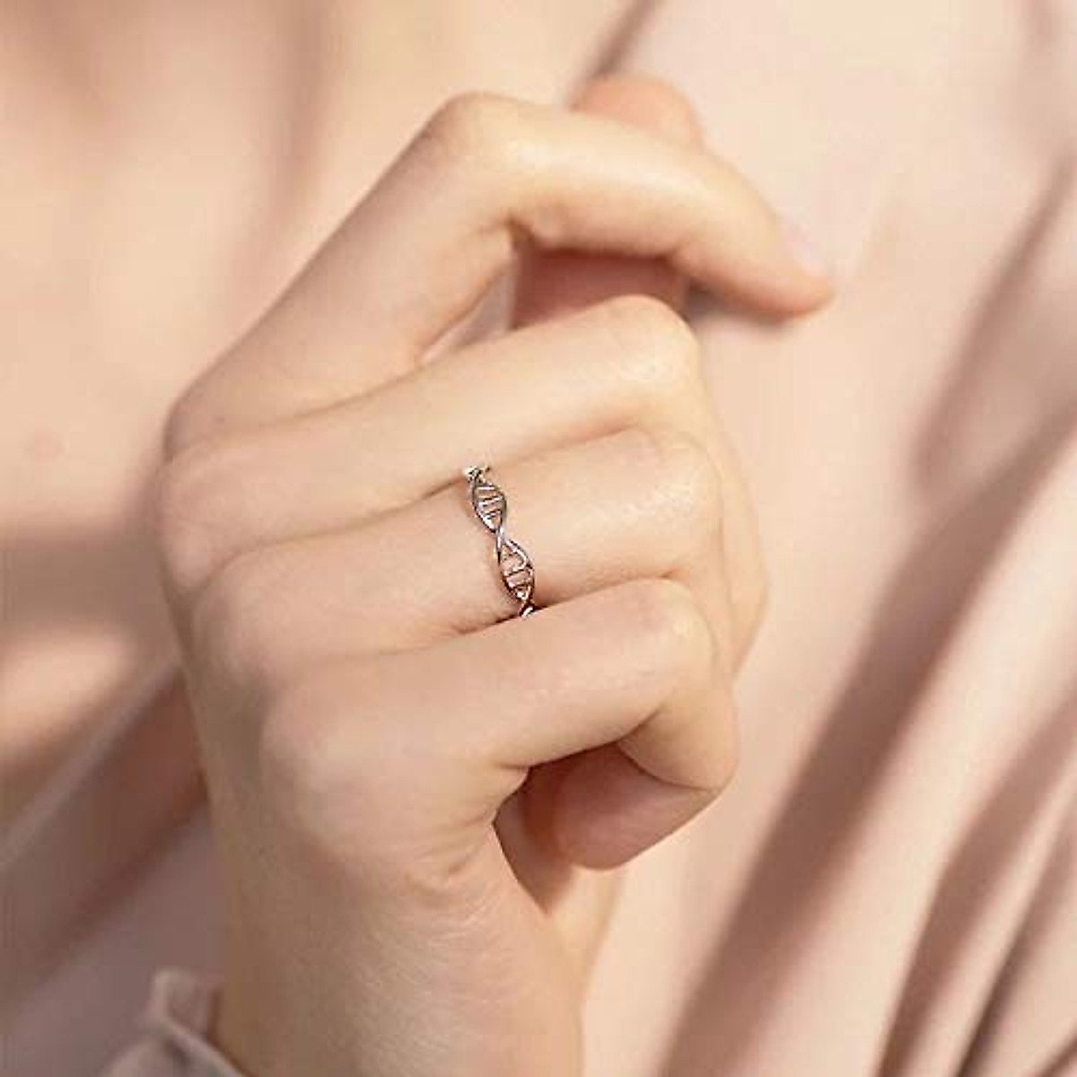 Helen de Lete Innovative DNA Sterling Silver Ring