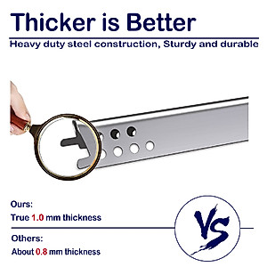 Heat Plate Shield 17" Burner Cover Grill Replacement Parts for Charbroil Performance 4 Burner 463335517, 463347418, 463377319, G470-5200-W1, G321-4C00-W1, G470-0004-W1 Grill Parts, Set of 4 Heat Tent