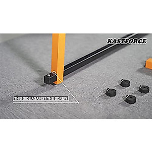 KASTFORCE KF1004 Lumber Storage Rack 3-Level System 110lbs per Level with Durable Sheet Metal Screws, Wood Rack, Workshop Rack