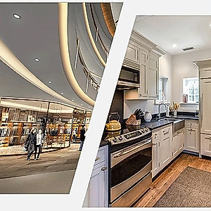 DAKWA 3W Spotlight Aluminum Metal COB Recessed Ceiling Light 3000K/4000K/6000K Selectable Daylight for Home (Size : 6500K White Light)