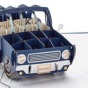 Hallmark Signature Paper Wonder Pop Up Birthday Card (Classic Car, Amazing Ride)