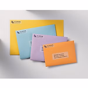 Avery Printable Return Address Labels with Sure Feed, 0.5" x 1.75", Matte Clear, 800 Blank Mailing Labels (15667)