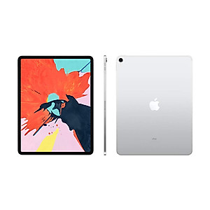 2018 Apple iPad Pro (12.9-inch, Wi-Fi + Cellular, 64GB) - Silver (Renewed)