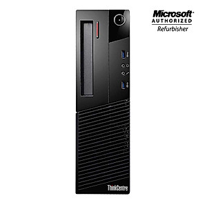Lenovo ThinkCentre M93p Gaming Desktop, Quad Core i7 4770 3.4Ghz, 16GB DDR3 RAM, New NVIDIA GT 1030 2GB DDR5, 256GB SSD Hard Drive, DVD-ROM, Keyboard, Mouse, WiFi, Windows 10 Pro (Renewed)