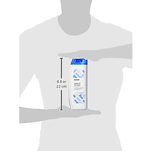Amazon Brand - Solimo 2-in-1 Dandruff Shampoo & Conditioner, Gentle and pH Balanced, 14.2 fl oz