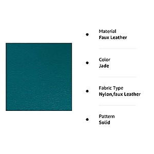 Faux Leather Fabric Calf Jade (1 yard)