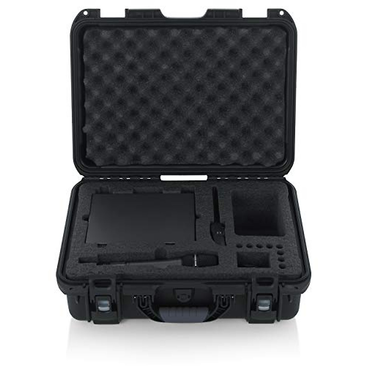 Gator Cases Titan Series Water Proof Case for Wireless Mic Systems; Fits Large Sennheiser Systems (GU-MIC-SENNEW-2)