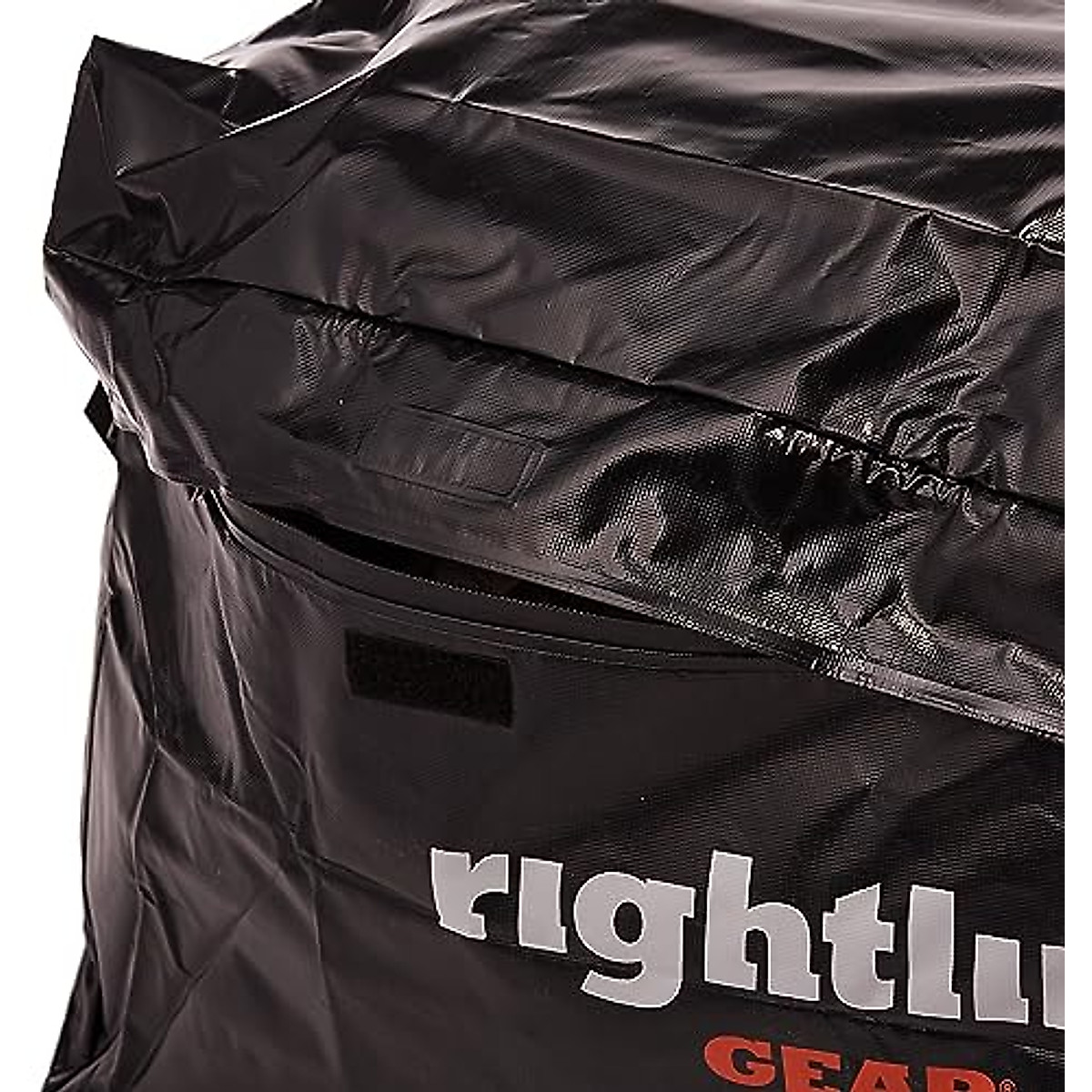 Rightline Gear Ace 2 Weatherproof Rooftop Cargo Carrier for Top of Vehicle, Attaches With or Without Roof Rack, 15 Cubic Feet, Black