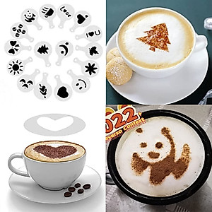 JrundMsoxz Rechargeable Milk Frother, 3-Speed Electric Handheld Frother for Coffee with 2 Whisks and Coffee Decoration Tool, Coffee Frother Mixer, Stand-up Design, for Cream, Latte, Cappuccino (White)