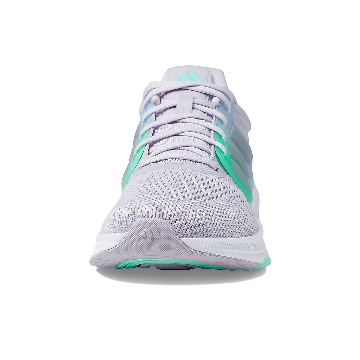 adidas Women's Ultrabounce Sneaker, Silver Dawn/Silver Metallic/Pulse Mint, 8