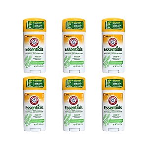 A&H Ess Fr Scent Size 2.5z Arm & Hammer Essentials Fresh Natural Deodorant (Pack of 6)