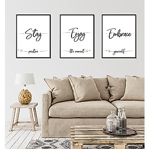 ELSKER&HOME 16x20 Frames, 16x20 Picture Frames 3 Pack for Wall,Picture Poster Frame Black for Horizontal or Vertical Wall Mounting, Sturdy and Scratch-proof
