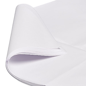 American Greetings 50 Sheets 20 in. x 20 in. White Tissue Paper for Christmas, Hanukkah, Holidays, Birthdays and All Occasions