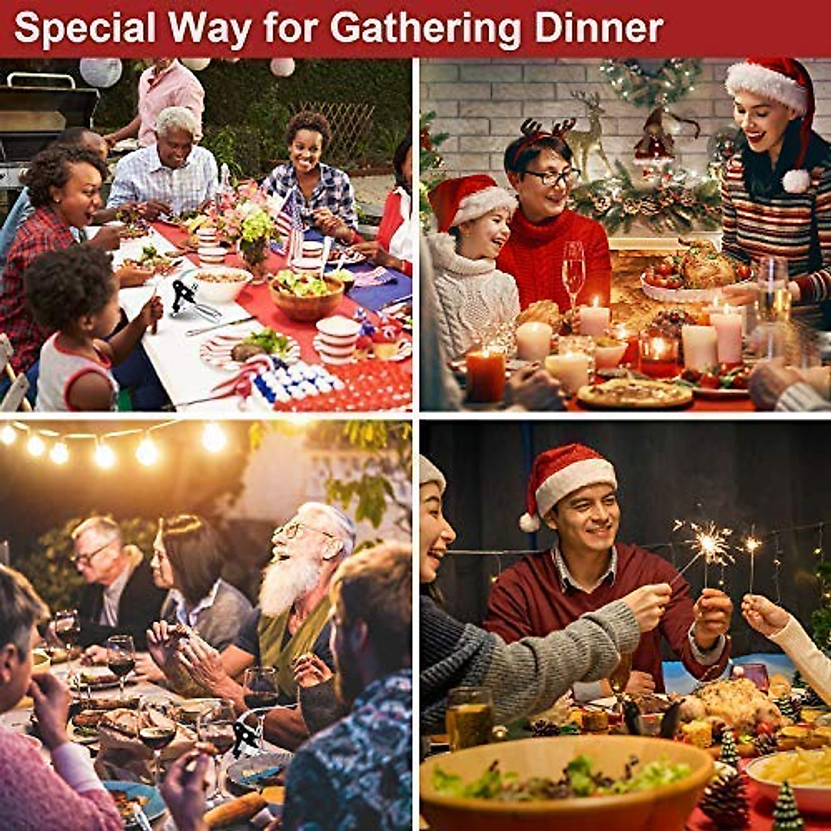 Wine Bottle Opener Corkscrew Set-[2020 Upgraded] Holleringlan Wine Opener Kit With Foil Cutter,Wine Stopper And Extra Spiral