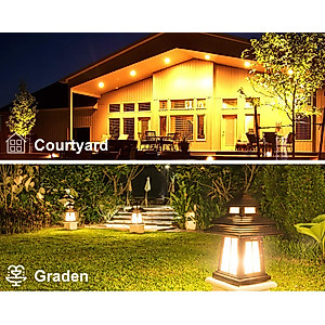 BAYSHE G4 LED Bulb 3.5W 350lm 2700K Warm White (12volt 40watt equivalent) Ceramic AC/DC12V T3 Bi-Pin Base Light for Outdoor Landscape Path Deck Step Paver Lighting,Not dimmable 6-Pack