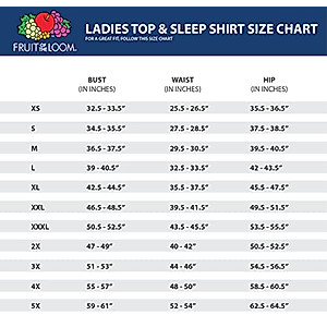Fruit of the Loom Women's Micro Waffle Premium Thermal Underwear Tee Shirt, Black/Black, Medium