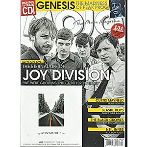 MOJO MAGAZINE, THE ETERNAL LIFE OF JOY DIVISION MARCH, 2020 NO.316 FREE CD