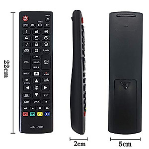 New Replacement LG AKB74475401 Remote Control for LG TV Remote Control,Compatible with LG LCD LED HDTV Smart TV