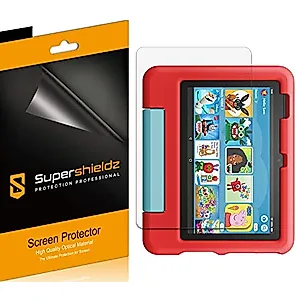 Supershieldz (3 Pack) Anti-Glare (Matte) Screen Protector Designed for All-New Fire 7 Kids Tablet 7-inch (12th Generation - 2022 release)