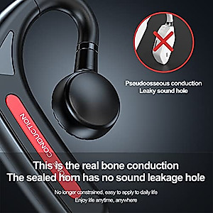 Delarsy #wzcw8F Bon-E Conduction Headphonesopen Ear Headphones Sports Wireless Earphones Bluetooth Headphones with Built-in Micfor Ru