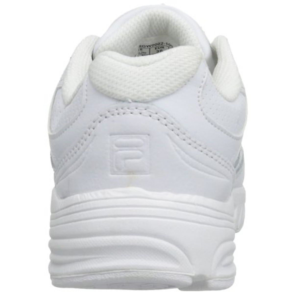 Fila womens Memory Workshift-w cross trainer shoes, White/White/White, 8.5 Wide US