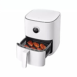 Smart Air Fryer 3.5 L Without Oil Home Multifunctional Automatic French fries Machine (Color : A, Size : 335x282x304mm) Commemoration Day