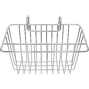 Kitchen Sink Sponge Holder Caddy for Brush Soap Dishwashing Detergent Drainer Rack. Chrome