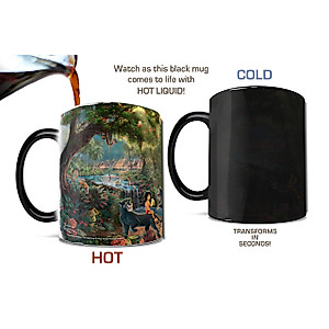 Thomas Kinkade's "The Jungle Book" Morphing Mug