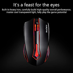 Lazy Pad,uvvy Wired Computer Mice Ergonomic Design 1000dpi for Office and Home Corded Computer Mouse Gaming Mechanical Mouse