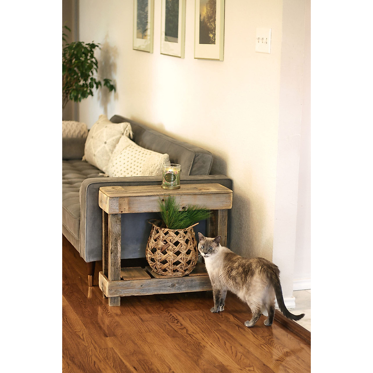 Luxe Accent Side Table (Natural)