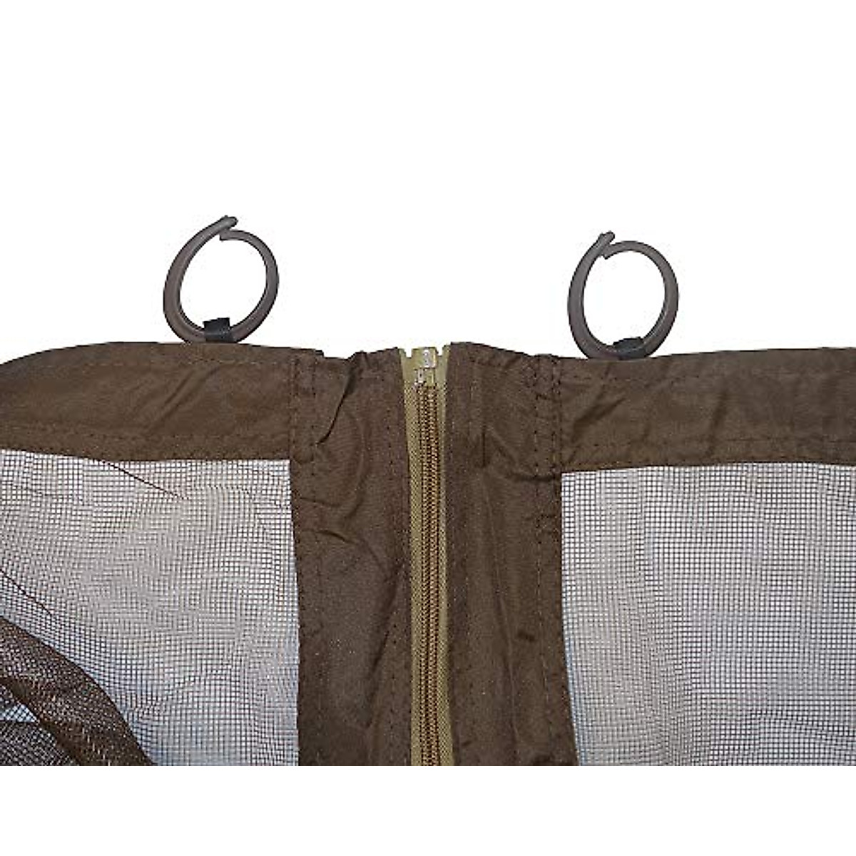 Keep Mosquitoes Out of Your 10 x 10 Gazebo with This Four Panel Pack of Easy to Netting with Zippers