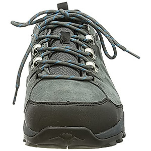 Jack Wolfskin Men's Refugio Texapore Low M Hiking Shoe, Grey/Black, 9.5