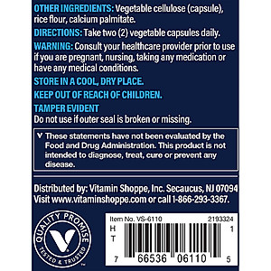 Vthrive Bioactive B-Complex - Vitamin B + Active Coenzymes for Energy Production (120 Vegetable Capsules)