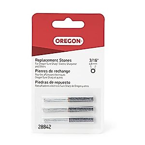 Oregon 28842 3/16-Inch Electric Sure Sharp Replacement Sharpening Stones