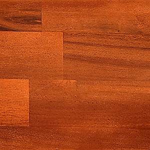 Amazon Aware Acacia Wood 18-Inch Hanging Rectangular Garden Planter, Brown, 2-Pack