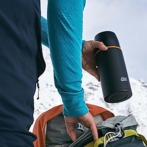 Esbit Stainless Steel Vacuum Flask with Double-Wall Insulation and Drinking Mug Lid - 0.5 Liter