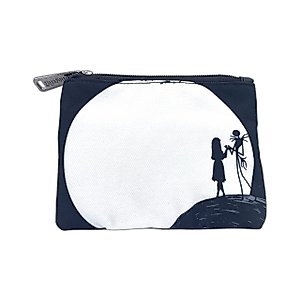 Loungefly Nightmare Before Christmas Jack and Sally Moon Cosmetic Pouch