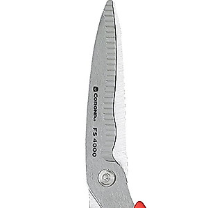 Corona Stainless Steel Floral Scissors, 3 Inch Blade, FS 4000, Red