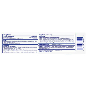 Sensodyne Fresh Mint Sensitive Toothpaste, Cavity Prevention and Sensitive Teeth Treatment - 4 Ounces