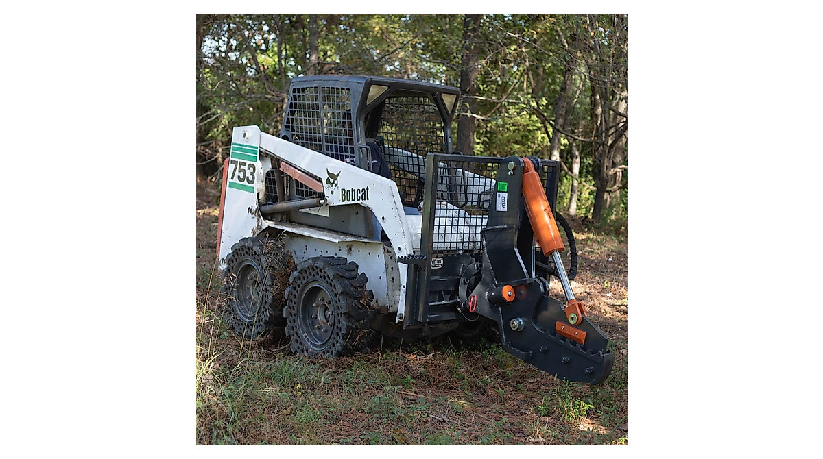 Titan 12" Rotating Tree Shear for Skid Steer Loaders | Powerful Tree Cutter