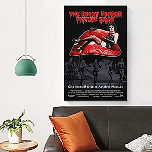 TONGYANG The Rocky Horror Picture Show Poster Movie Posters for Bedroom Aesthetic Wall Decor Canvas Wall Art Gift 12x18inch(30x45cm)