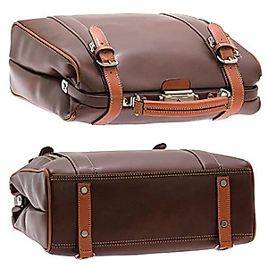 Kiwada Patrick Vertical Dulles Backpack, Business Bag, With Folding Bag, Men's, Red Brown