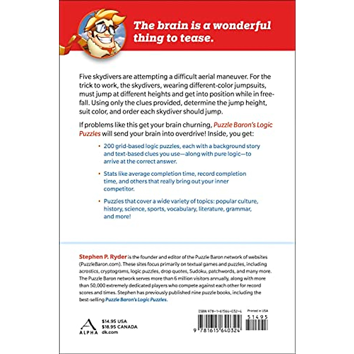 Puzzle Baron's Logic Puzzles: Hours of Brain-Challenging Fun!