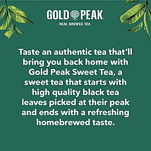 Gold Peak Tea, Sweet Tea, 16.9 fl oz, 6 Pack