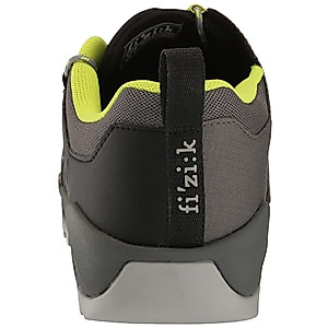 Fizik X2 Ergolace Flat, Unisex Cycling Shoes Grey Yellow
