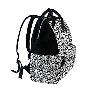 Top Carpenter Diaper Nappy Bag Travel Backpack Mommy Bag Much Pandas for Mom Dad M